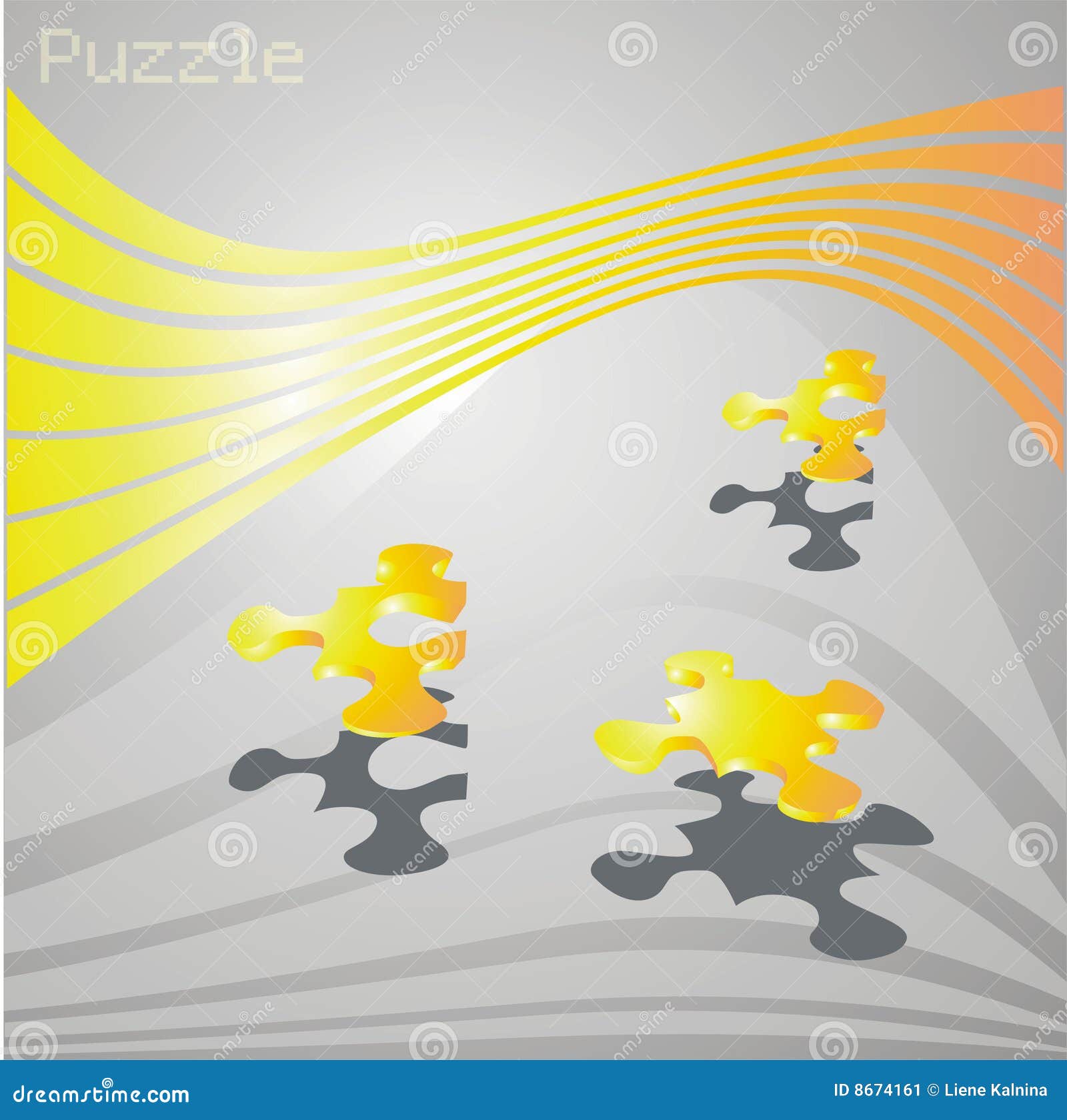 Puzzle,abstract art stock vector. Illustration of jigsaw - 8674161