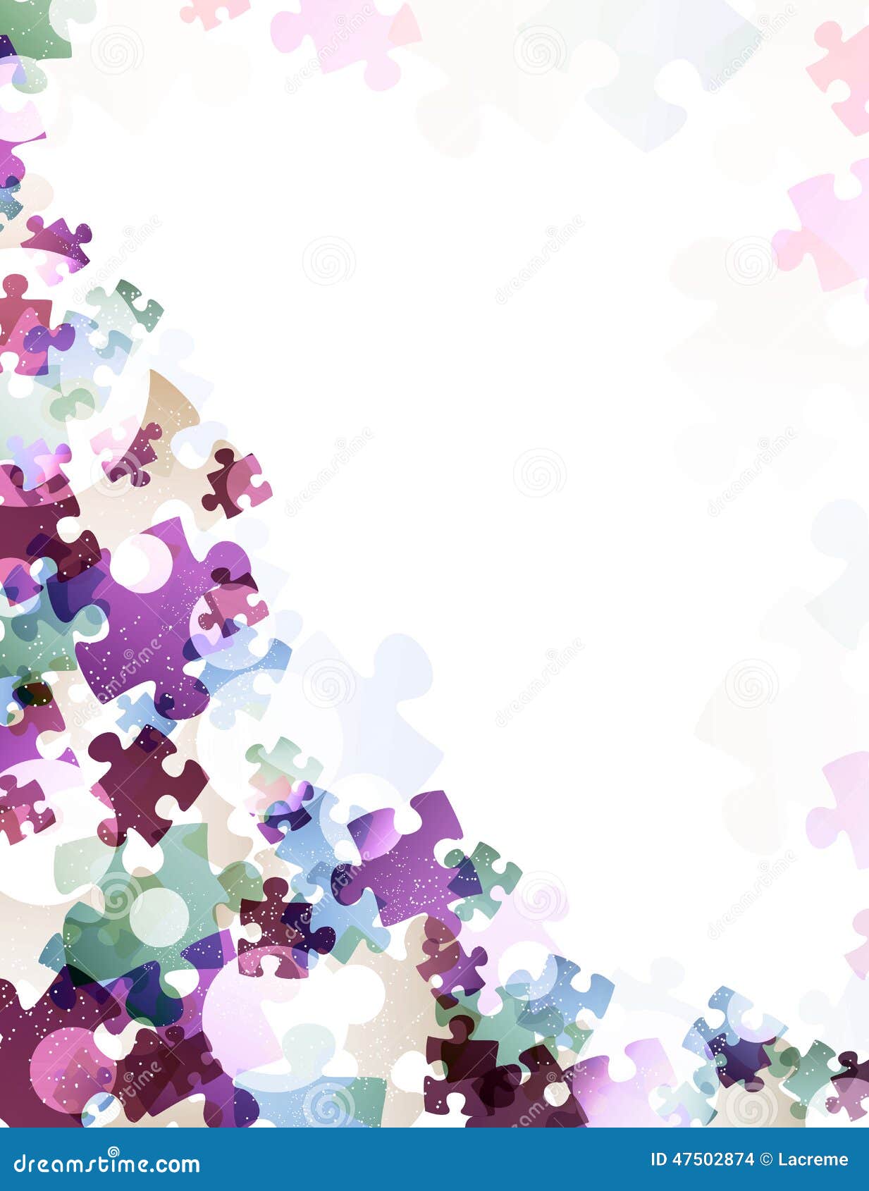 Puzzle abstract stock vector. Illustration of graphic - 47502874