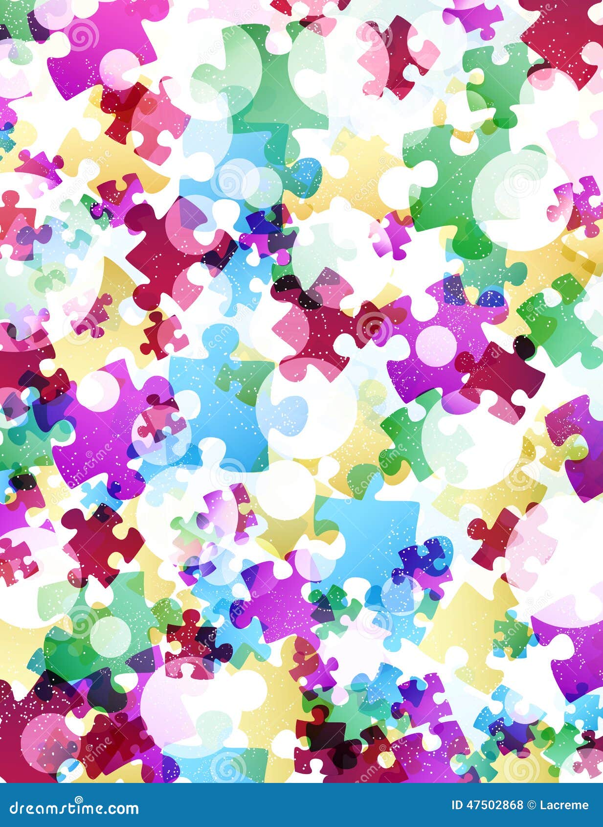 Puzzle abstract stock vector. Illustration of simplicity - 47502868