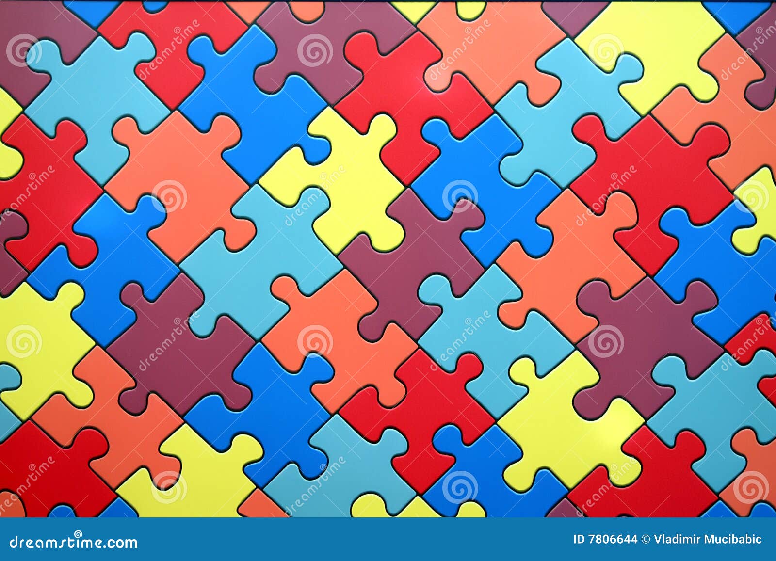 Puzzle background stock photo. Image of ideas, attached - 7806644