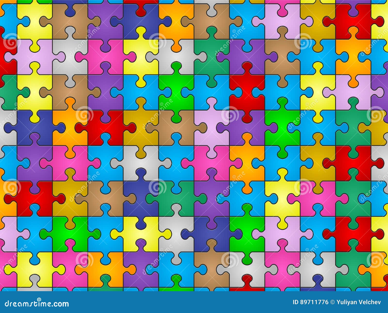 Puzzle background stock vector. Illustration of background - 89711776