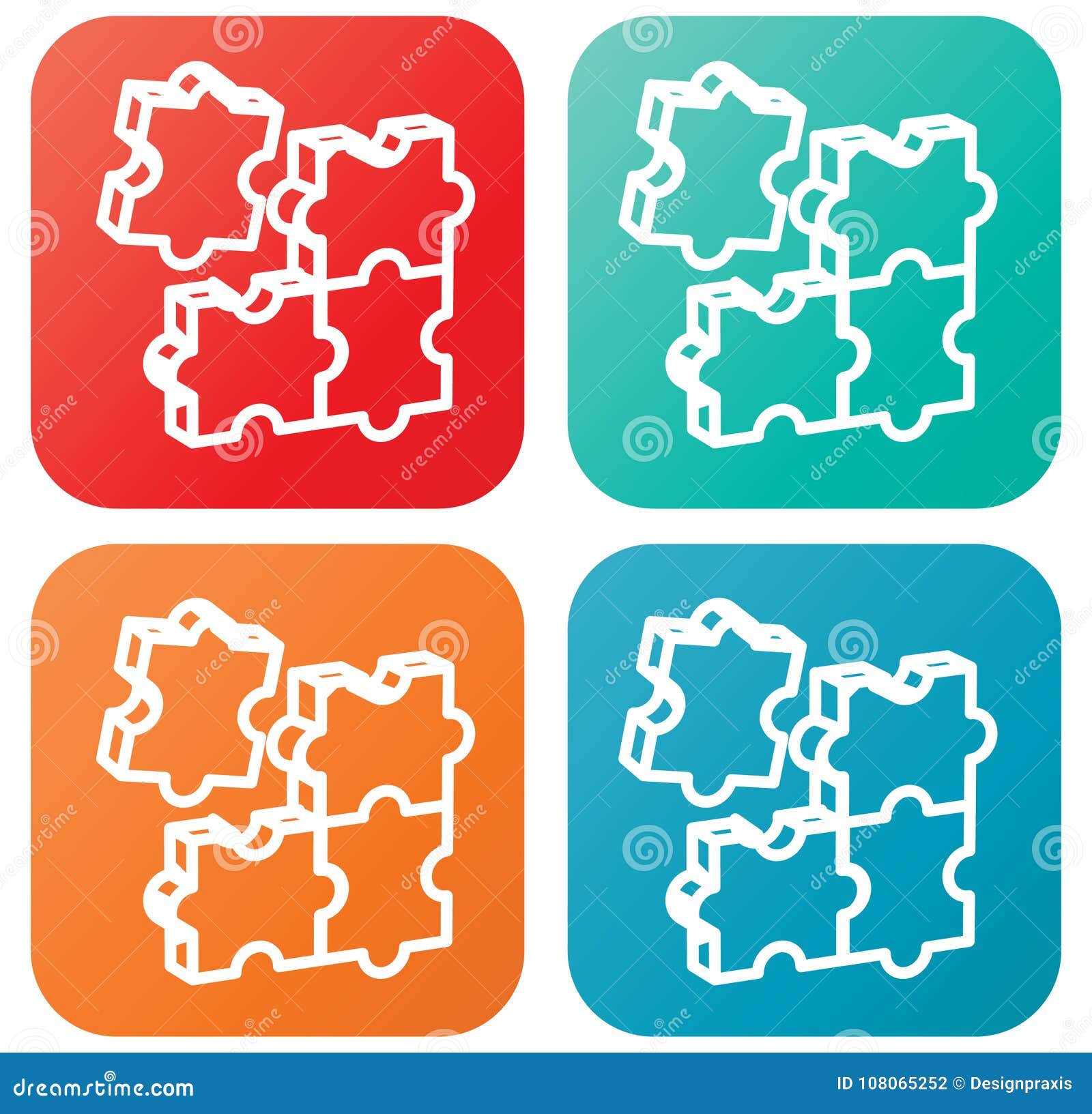 Puzzle Block - Illustration Stock Illustration - Illustration of ...