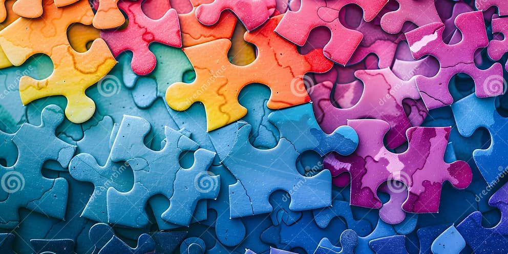 Puzzle Brain Network of Colorful Pieces Enhancing Cognitive Functions ...