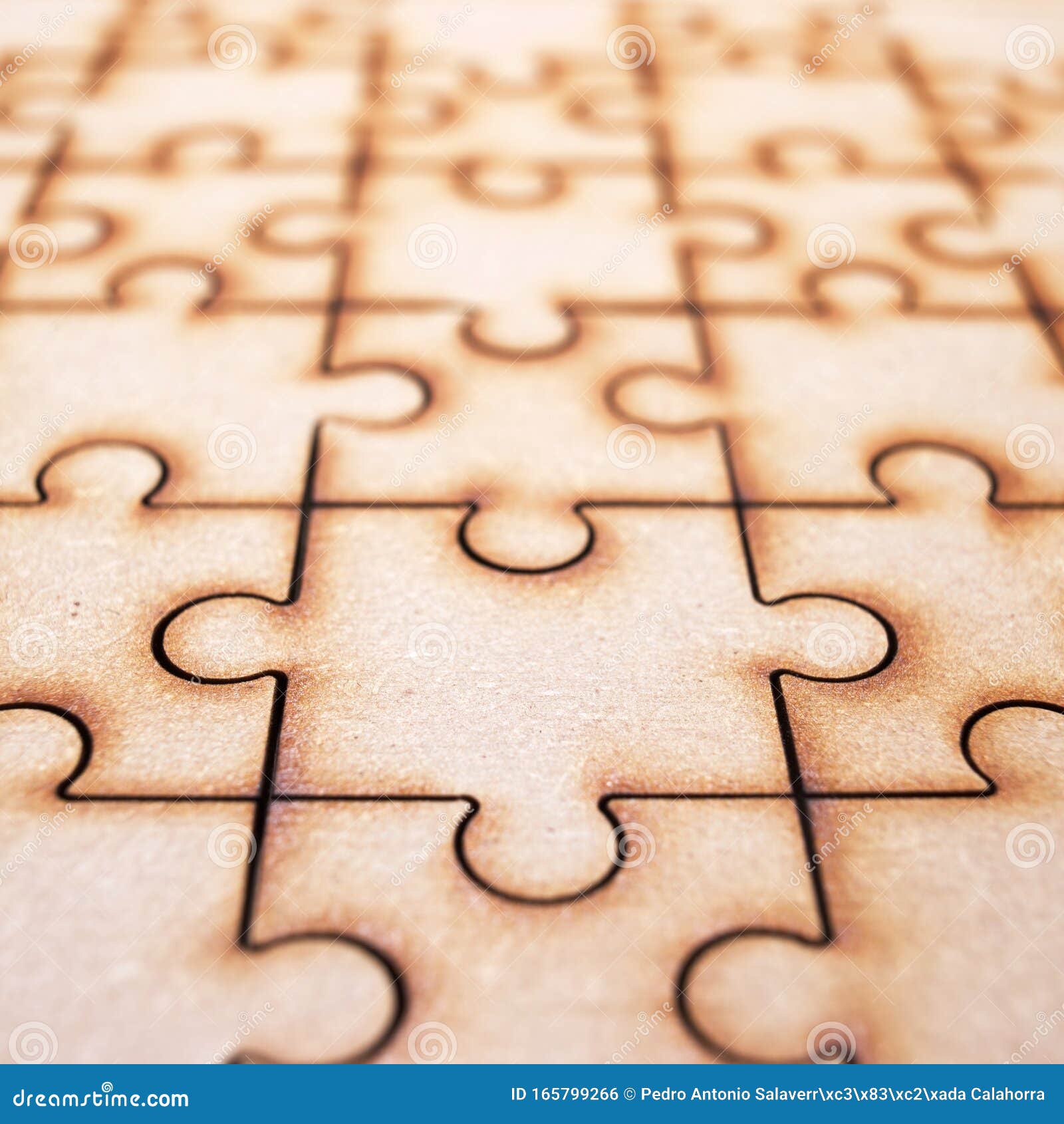 Puzzle close up stock photo. Image of concept, business - 165799266