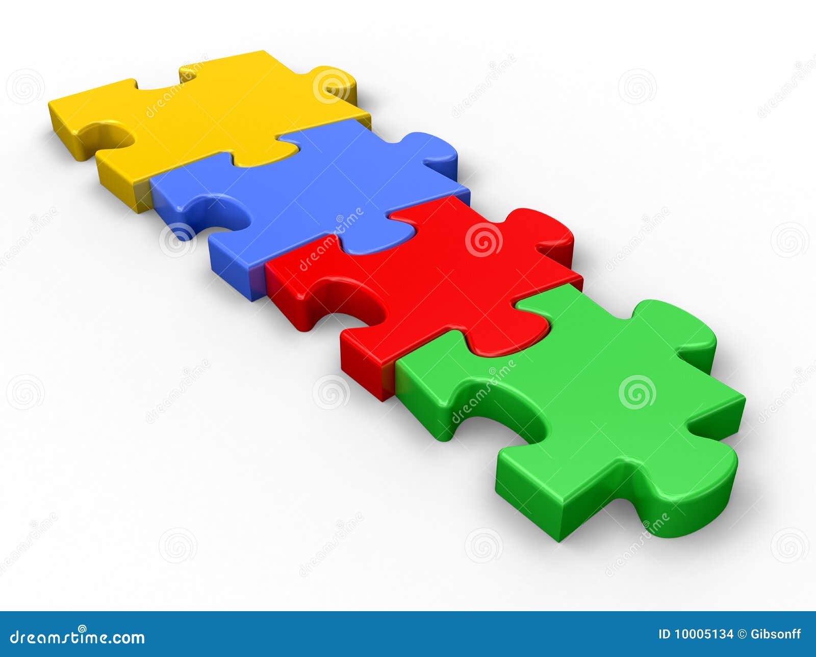 Puzzle Connection stock illustration. Illustration of concepts - 10005134