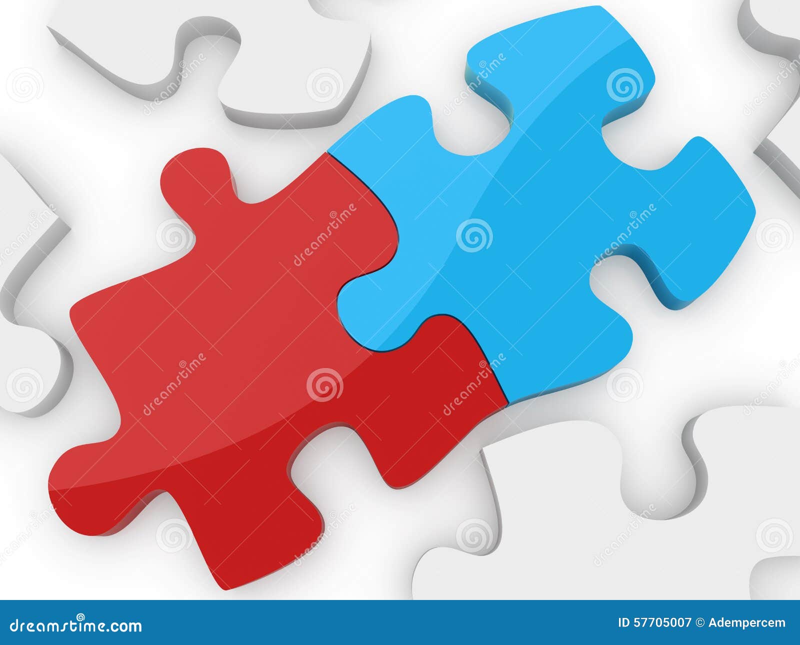 Puzzle connection stock illustration. Illustration of join - 57705007