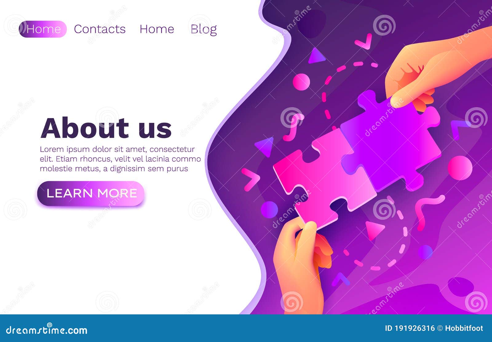 Puzzle Connection Group, People Work Concept Team, Office Teamwork Game ...