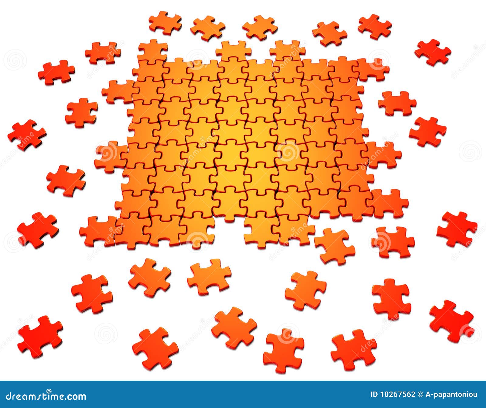 Puzzle Construction stock illustration. Illustration of pattern - 10267562