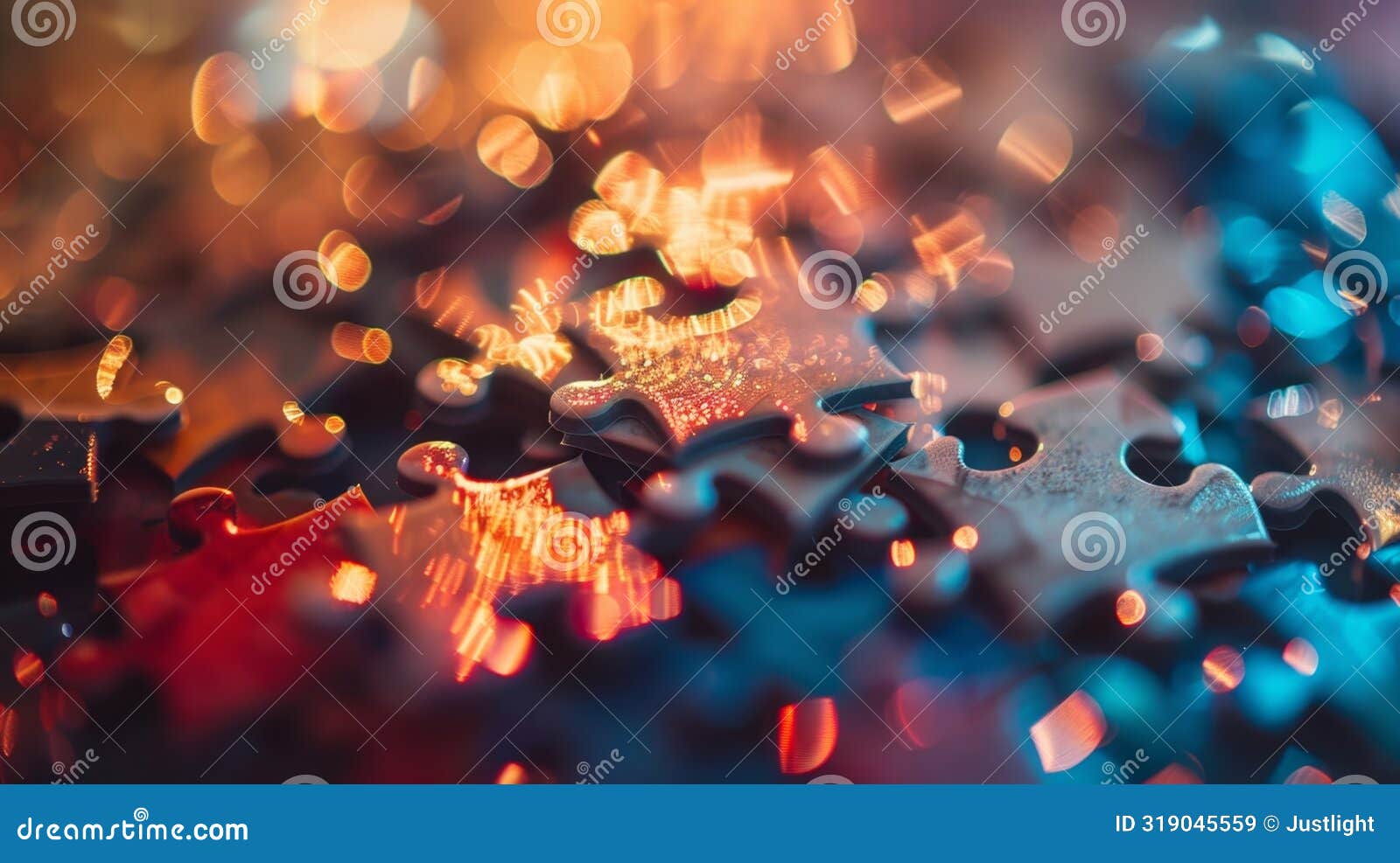 A Puzzle with Each Piece Representing a Different Aspect or Function of ...