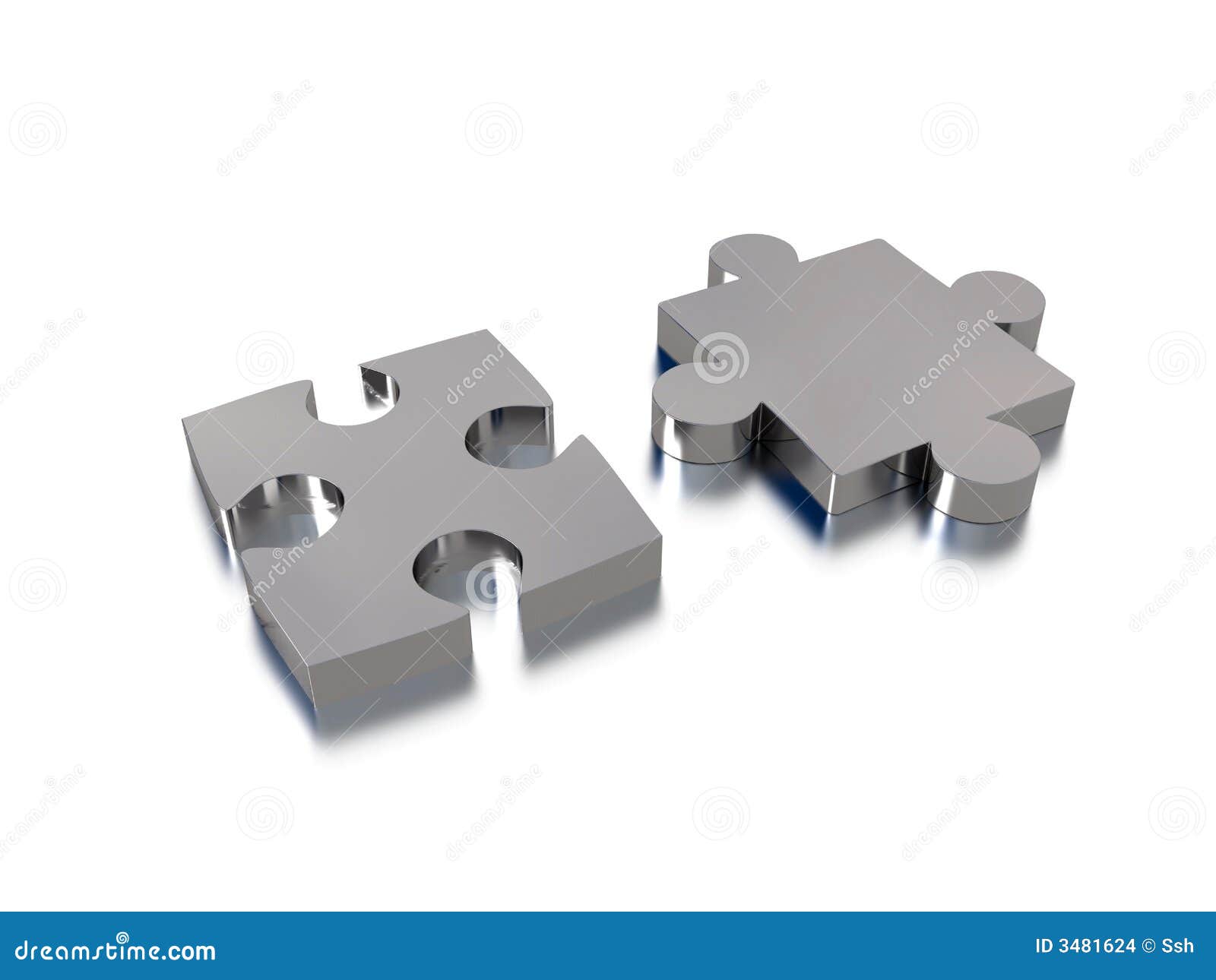Puzzle elements stock illustration. Illustration of peculiar - 3481624