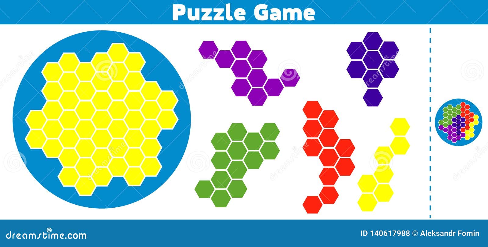 Puzzle Game Complete the Pattern. Education Logic Game for Preschool ...