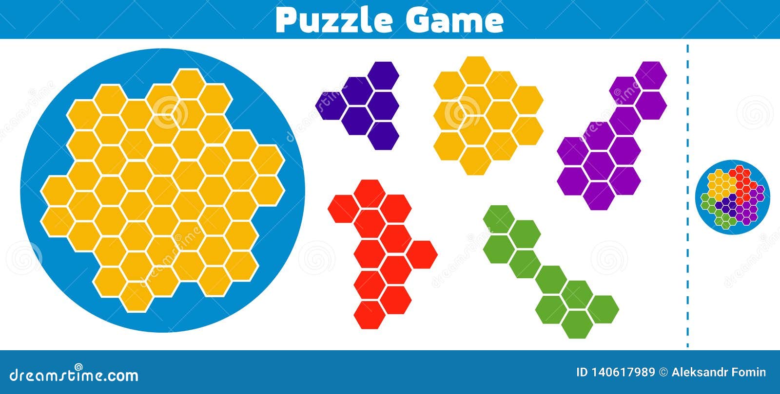 Puzzle Game Complete the Pattern Education Logic Game Stock ...