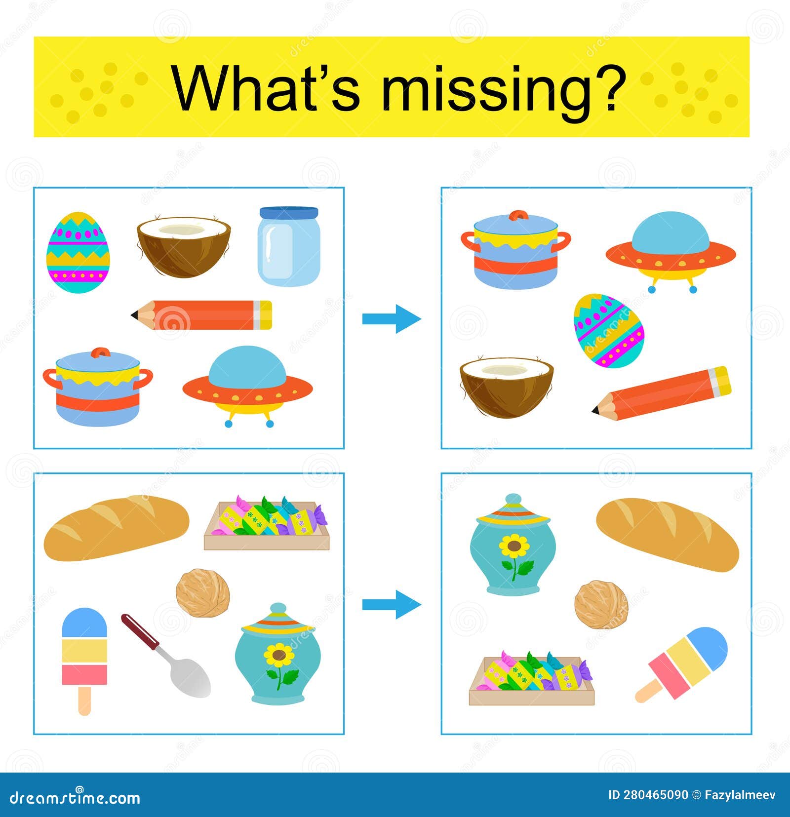 Logic Kid Find House Form Game Printable Worksheet Cartoon Vector ...