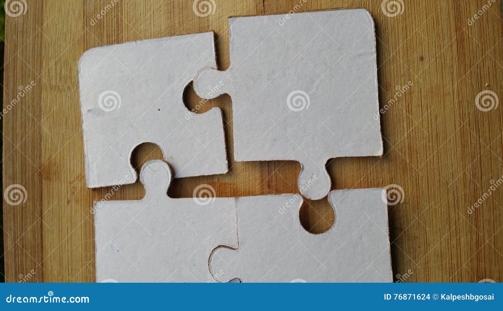Puzzle Game on Wooden Background Stock Photo - Image of game, mystery ...