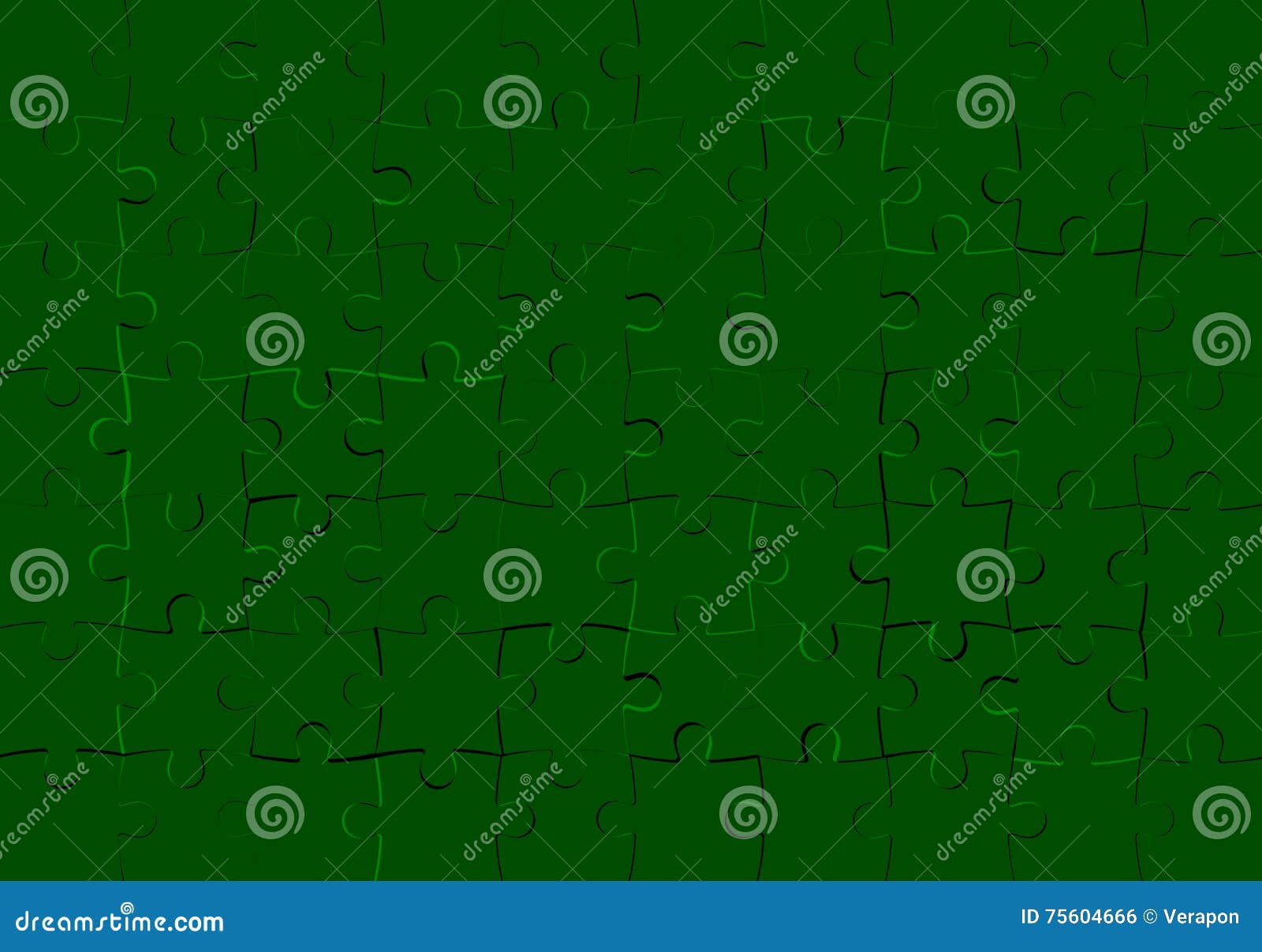 Puzzle green background. stock illustration. Illustration of concept ...