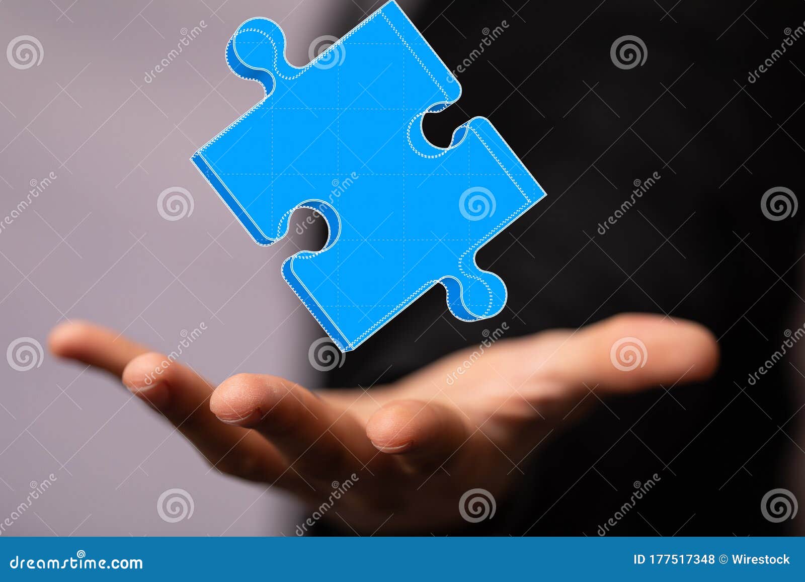 Hand And Solution Royalty-Free Stock Photo | CartoonDealer.com #28934535