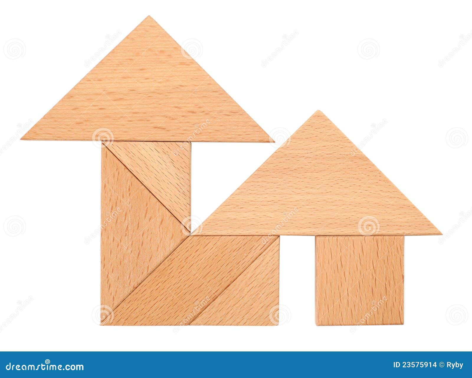 Puzzle house stock photo. Image of relaxation, object - 23575914