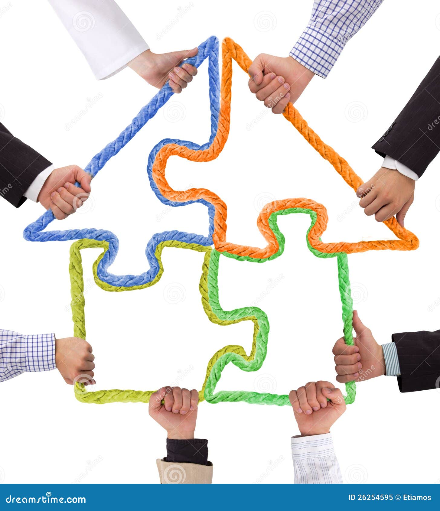 Puzzle house stock image. Image of help, investment, model - 26254595