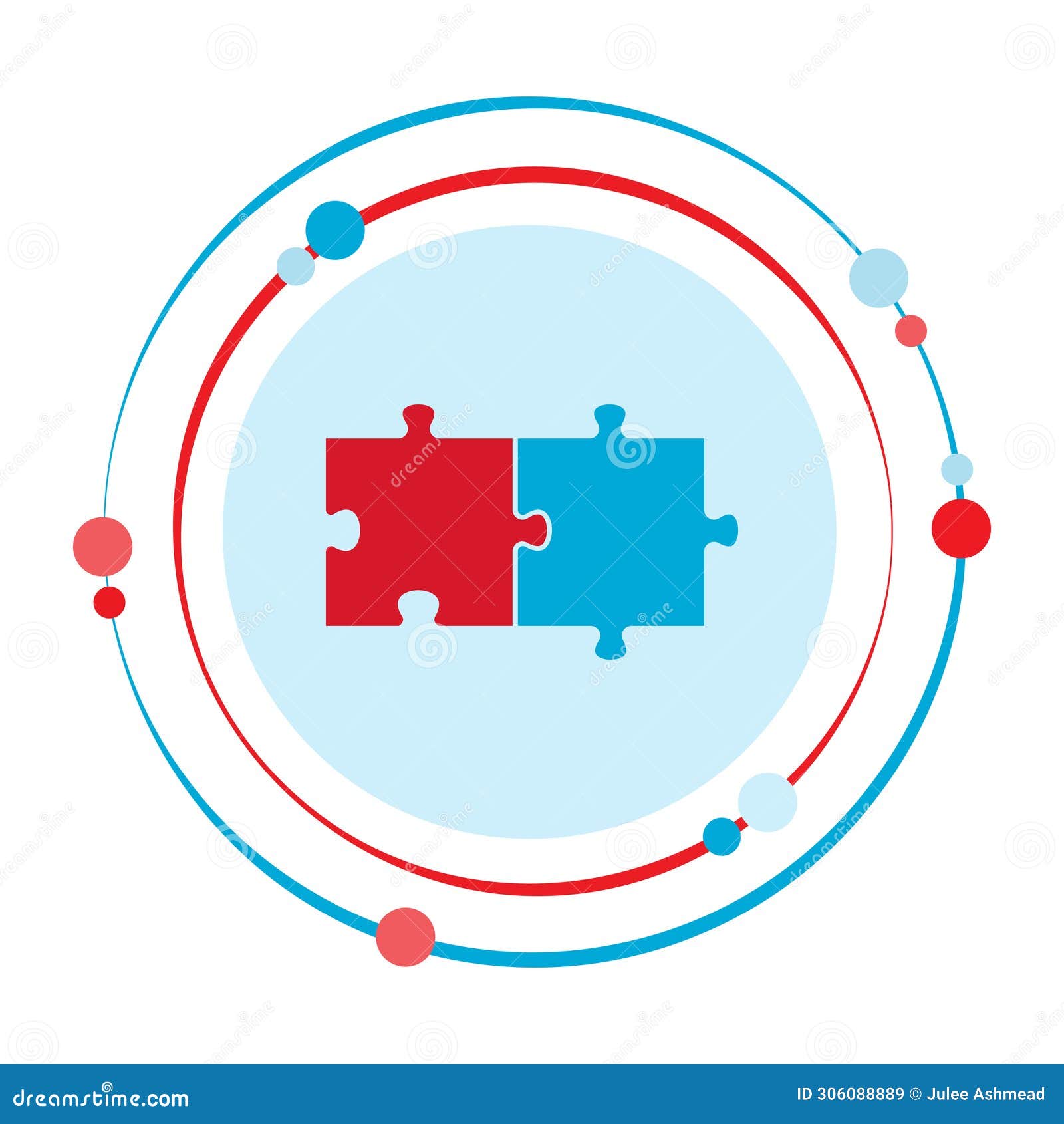 A Puzzle Coming Together To Form A Coherent Image, Representing The ...