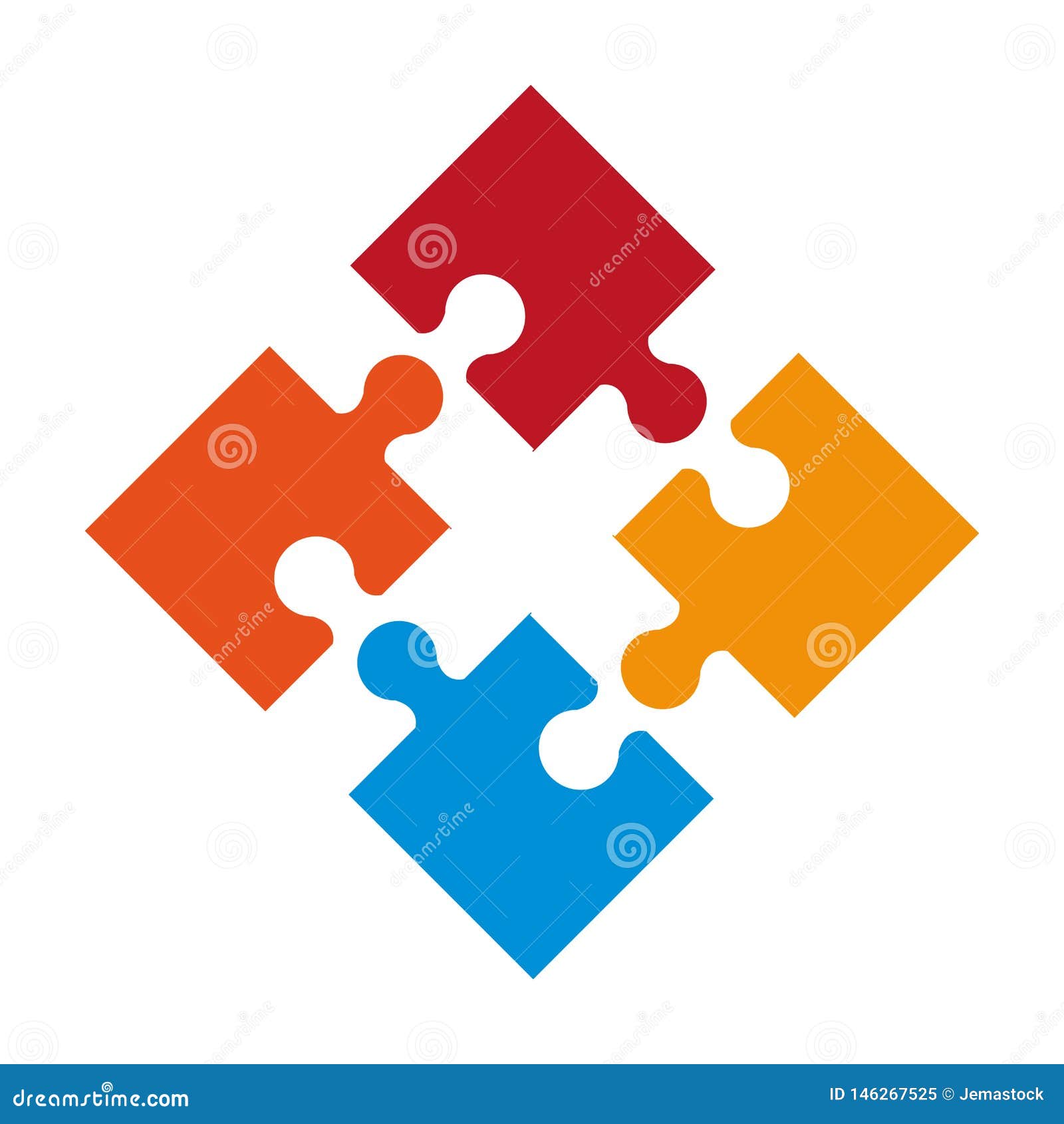 Puzzle icon cartoon stock vector. Illustration of object - 146267525