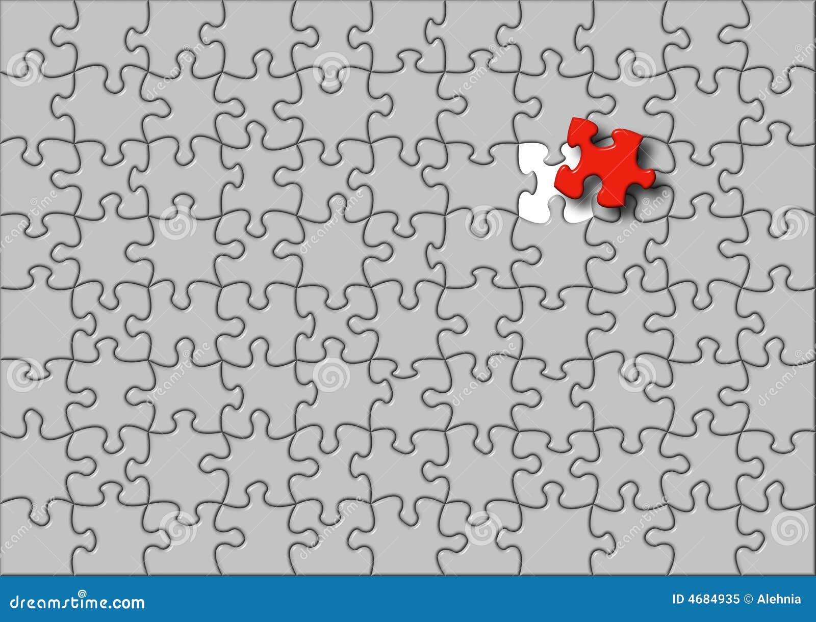 Puzzle illustration stock illustration. Illustration of gray - 4684935