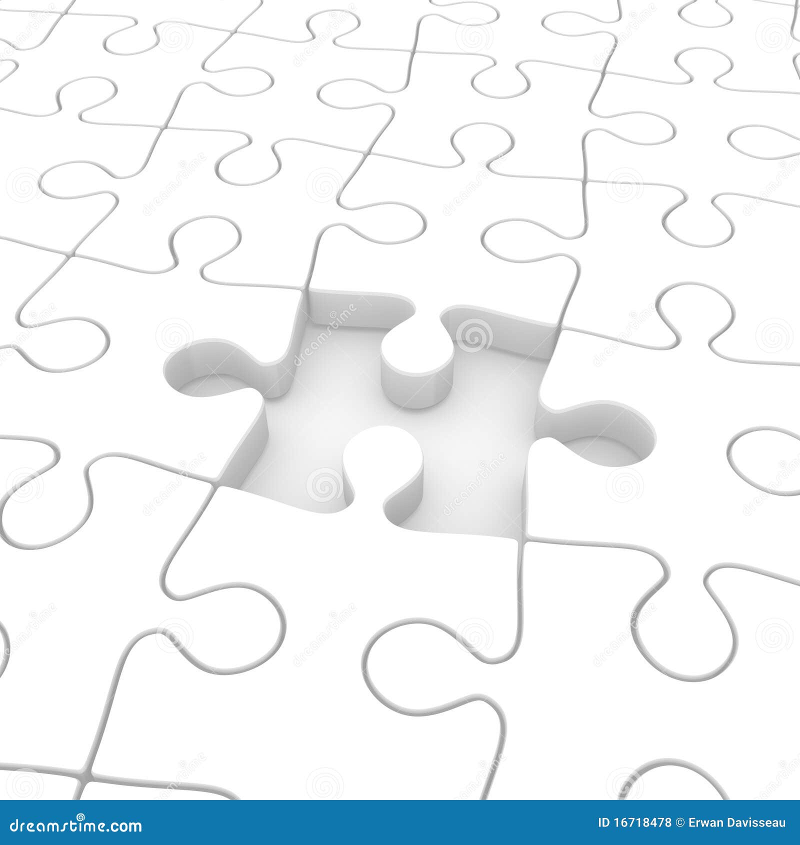 Puzzle Incomplete Gradient Cartoon Vector | CartoonDealer.com #3756951
