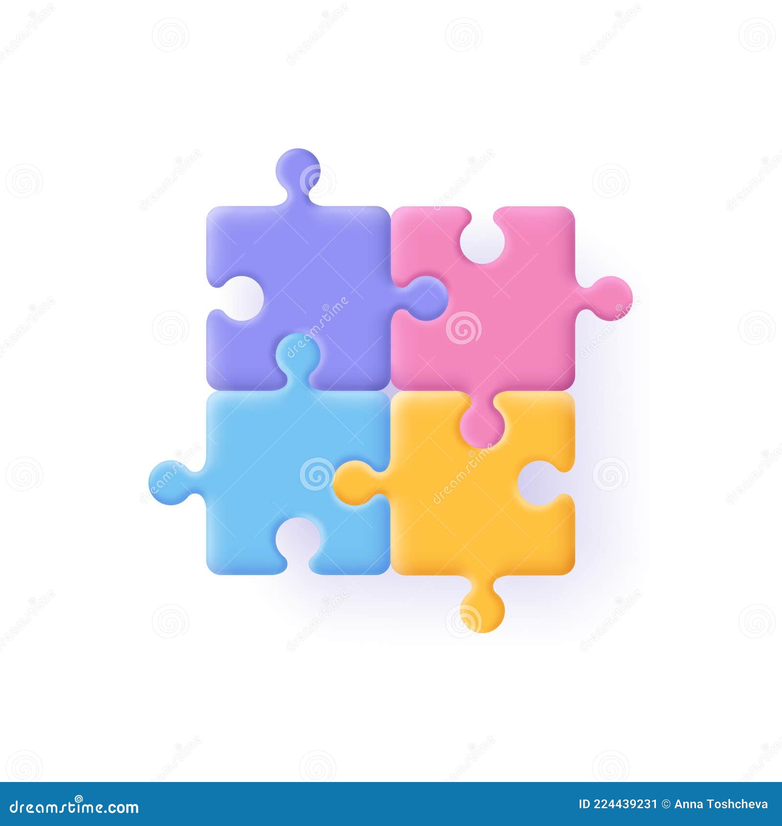 Puzzle, Jigsaw, Incomplete Data Concept. Stock Vector - Illustration of ...