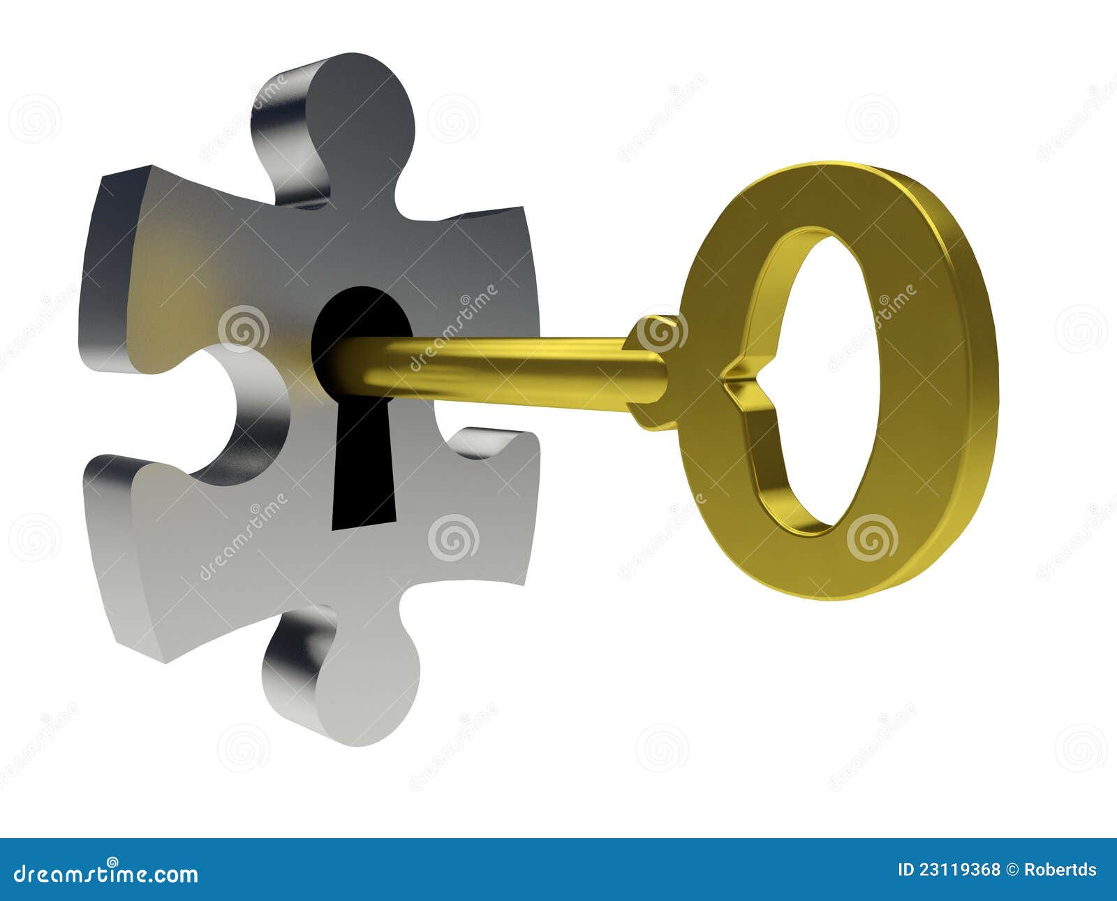 Puzzle and key stock illustration. Illustration of password - 23119368
