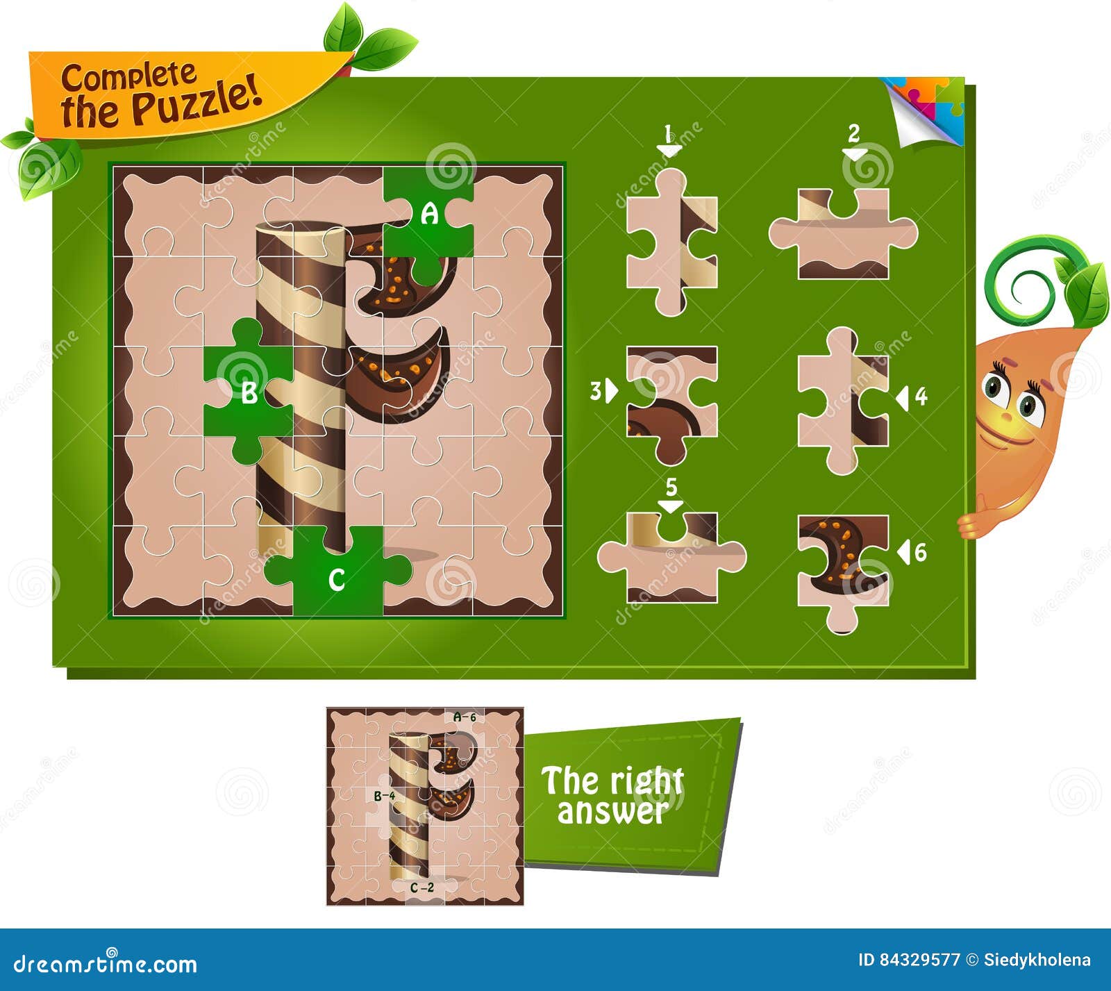 Puzzle Letters of the Alphabet F Stock Illustration - Illustration of ...