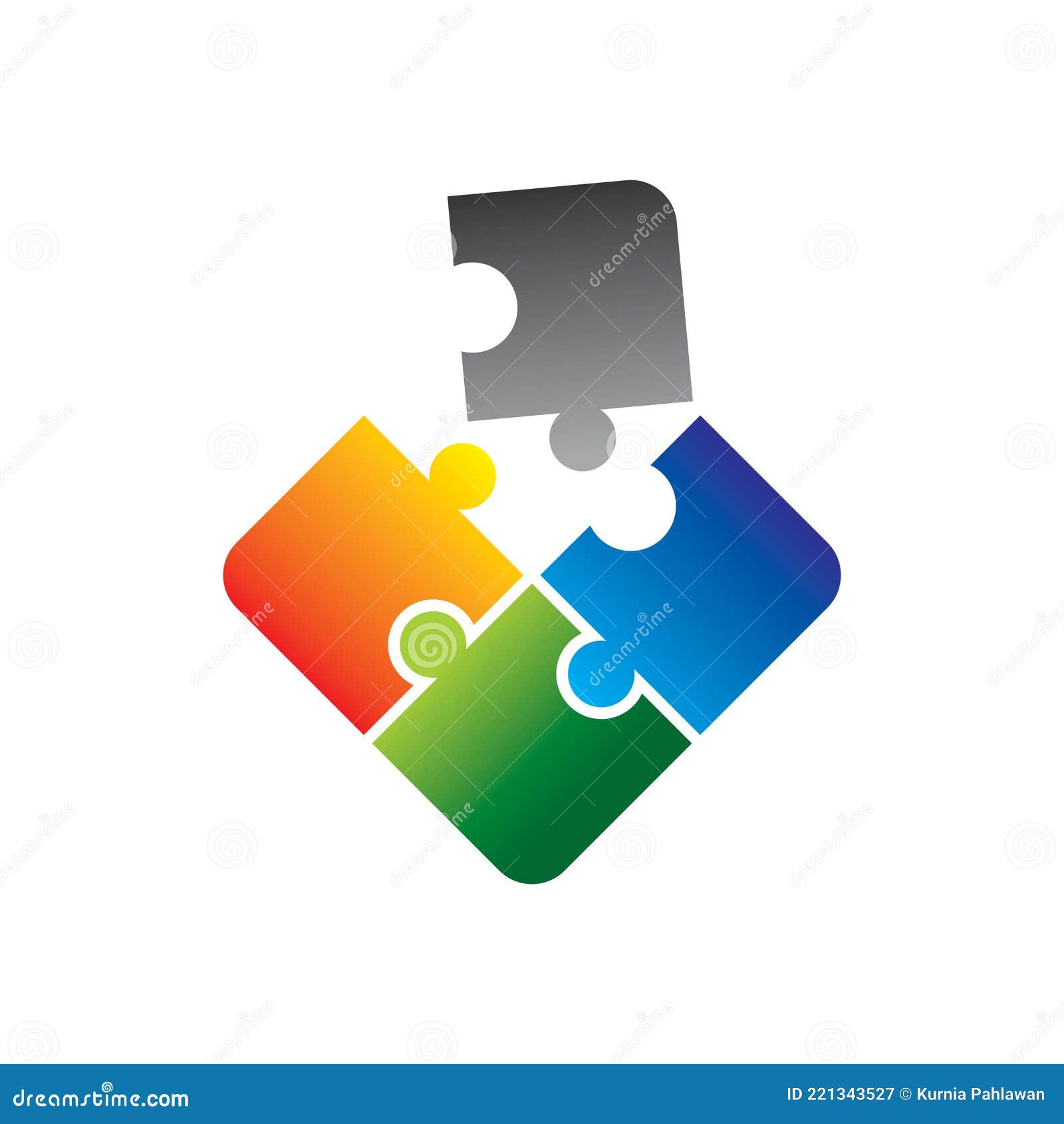 Puzzle Logo , Jigsaw Logo Vector Editorial Photography - Illustration ...