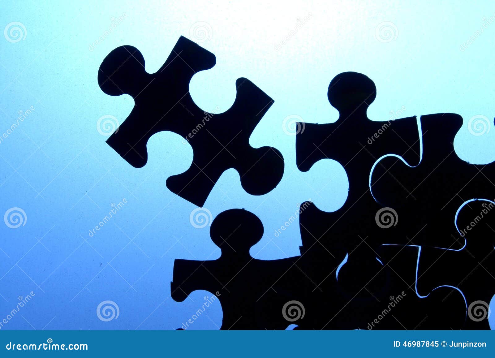 Puzzle with a loose piece stock image. Image of assemble - 46987845