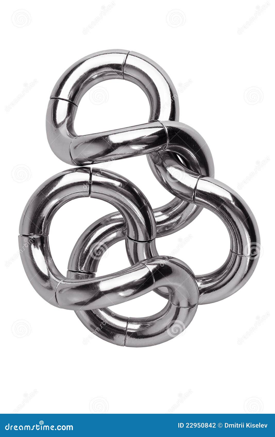 Puzzle Made of Stainless Steel Stock Photo - Image of intricacy ...