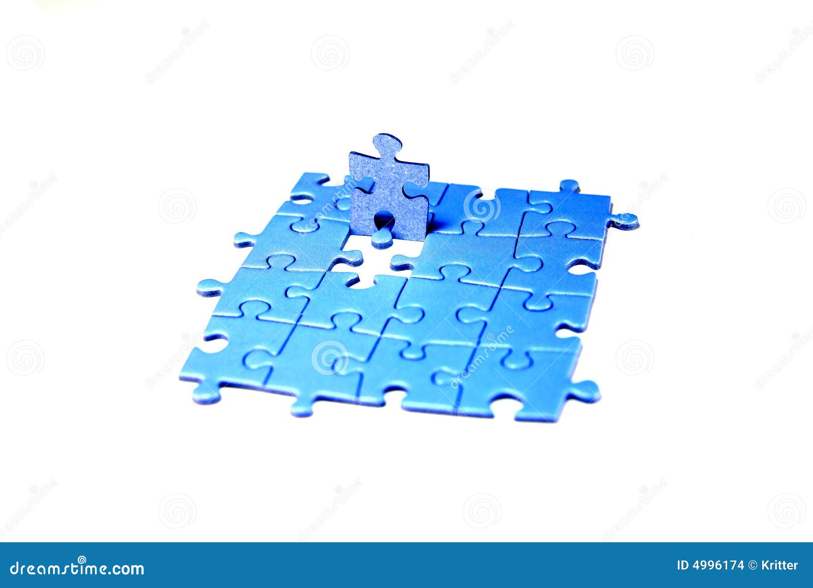 Puzzle-man stock photo. Image of blue, puzzle, important - 4996174