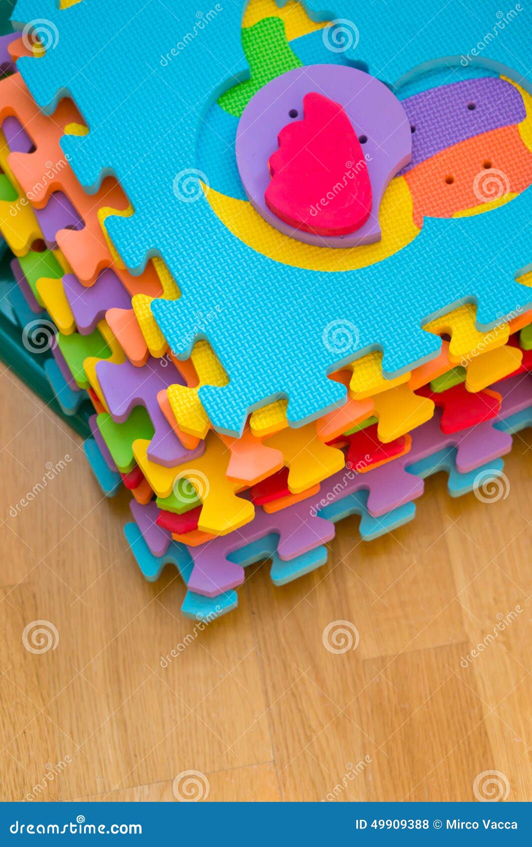 Puzzle mat stock photo. Image of yellow, object, play - 49909388
