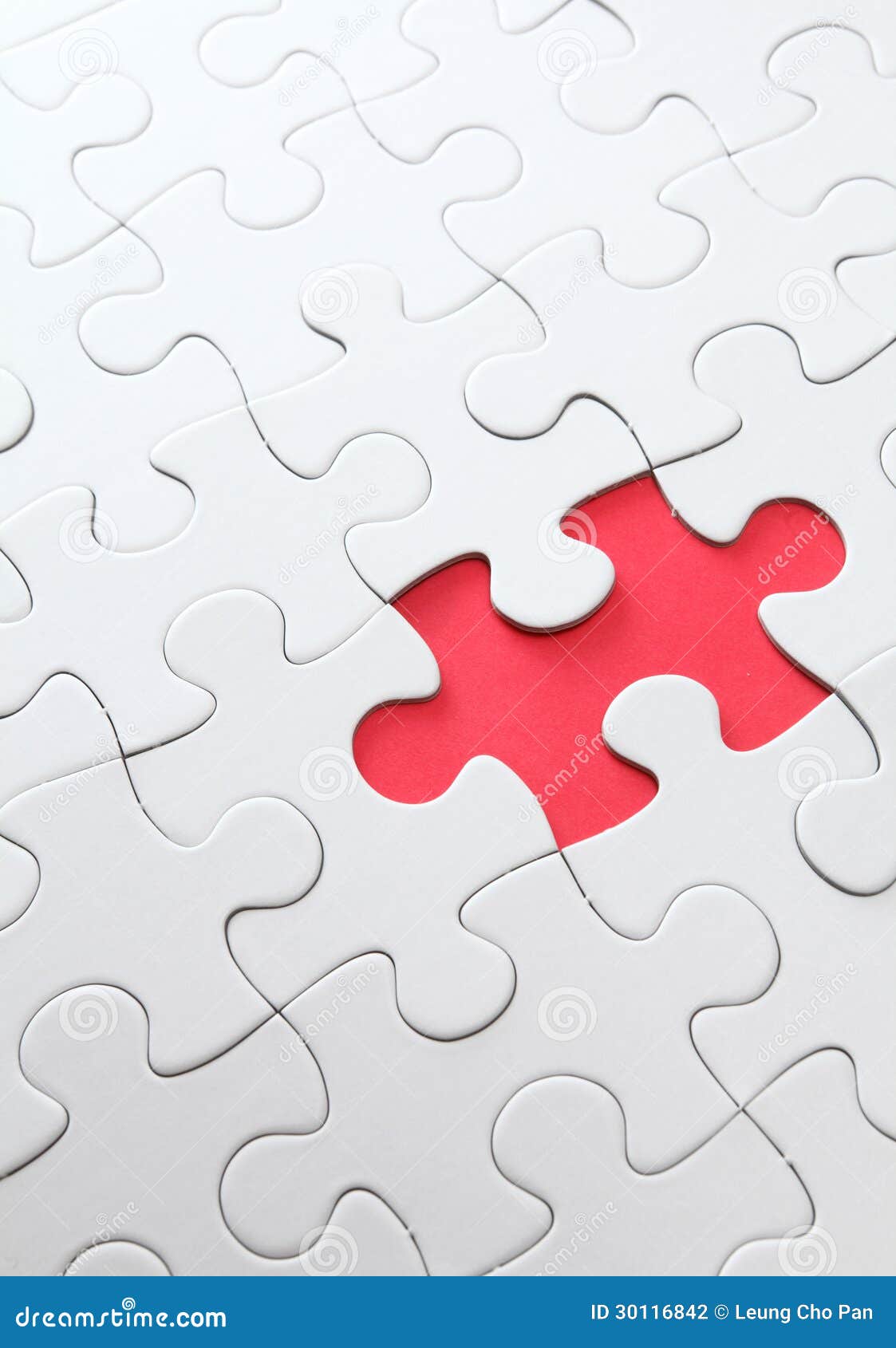 Puzzle with missing part stock photo. Image of goal, perfect - 30116842