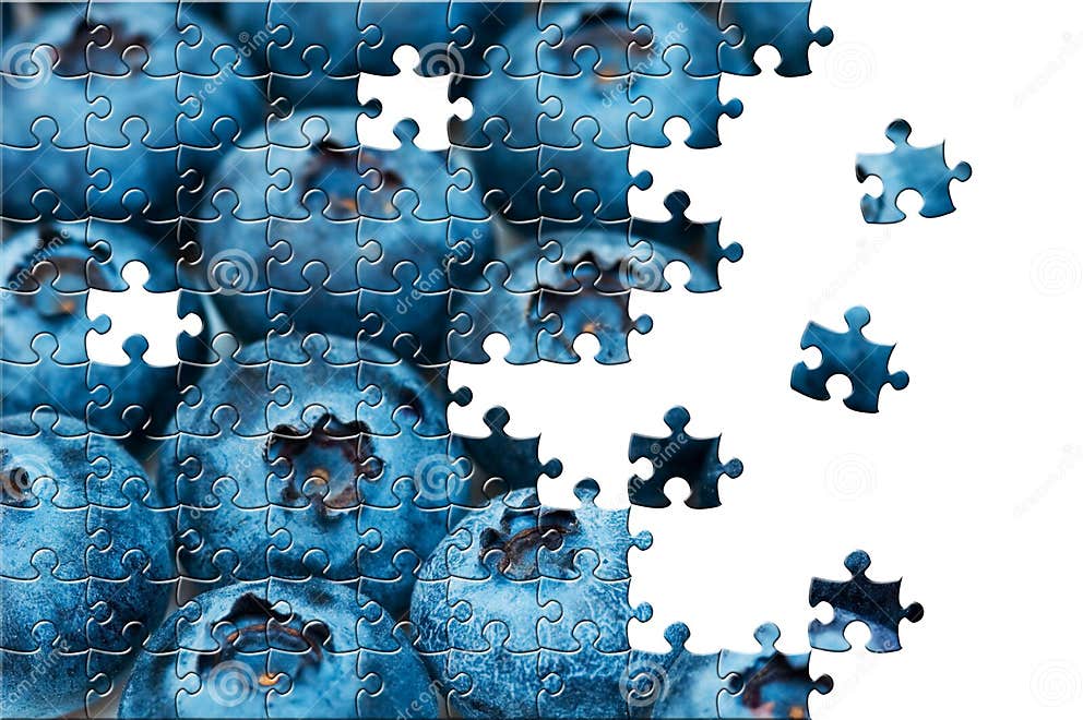 Puzzle with missing pieces stock illustration. Illustration of missing ...