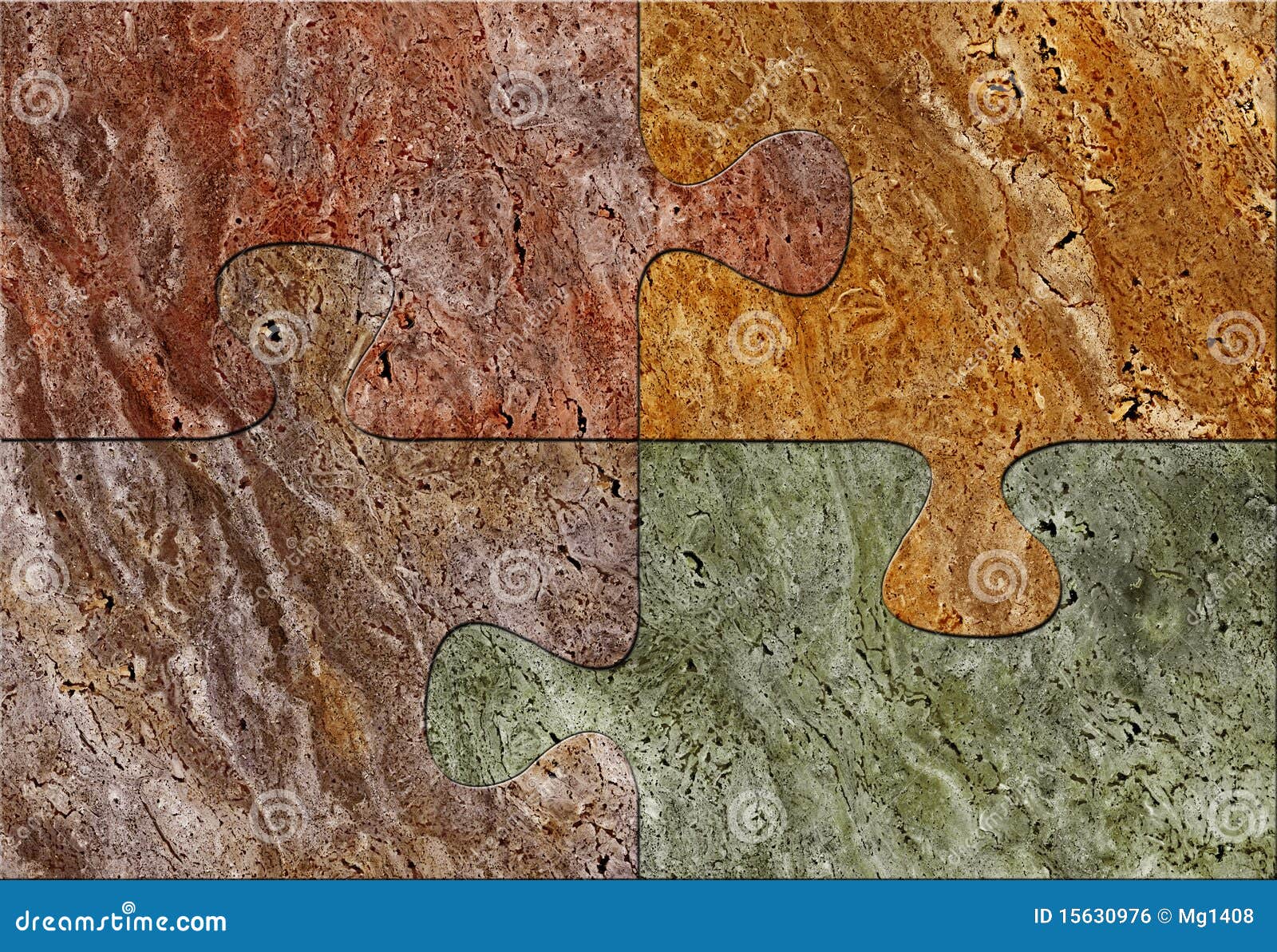 Puzzle mosaic texture stock photo. Image of architecture - 15630976