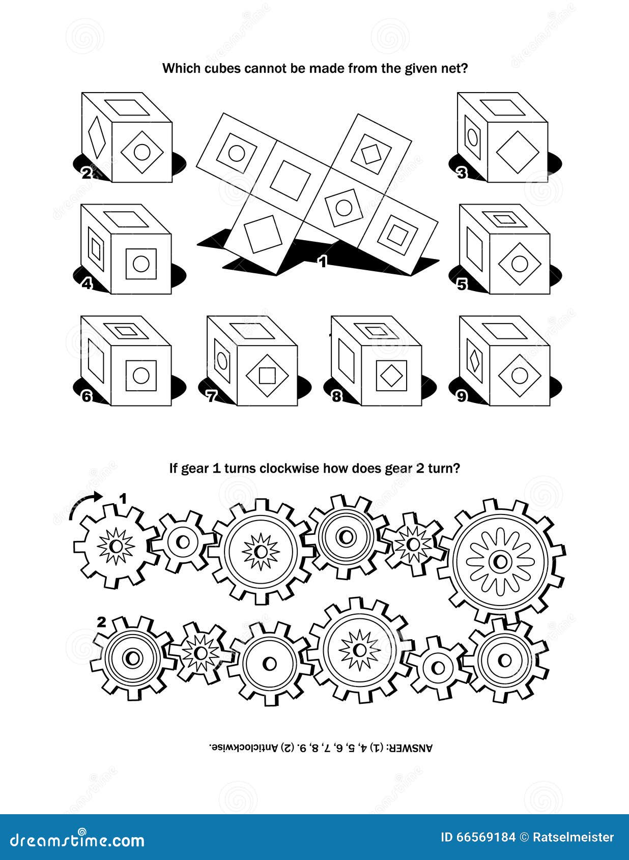 Puzzle Page for Adults and Children Stock Vector - Illustration of ...