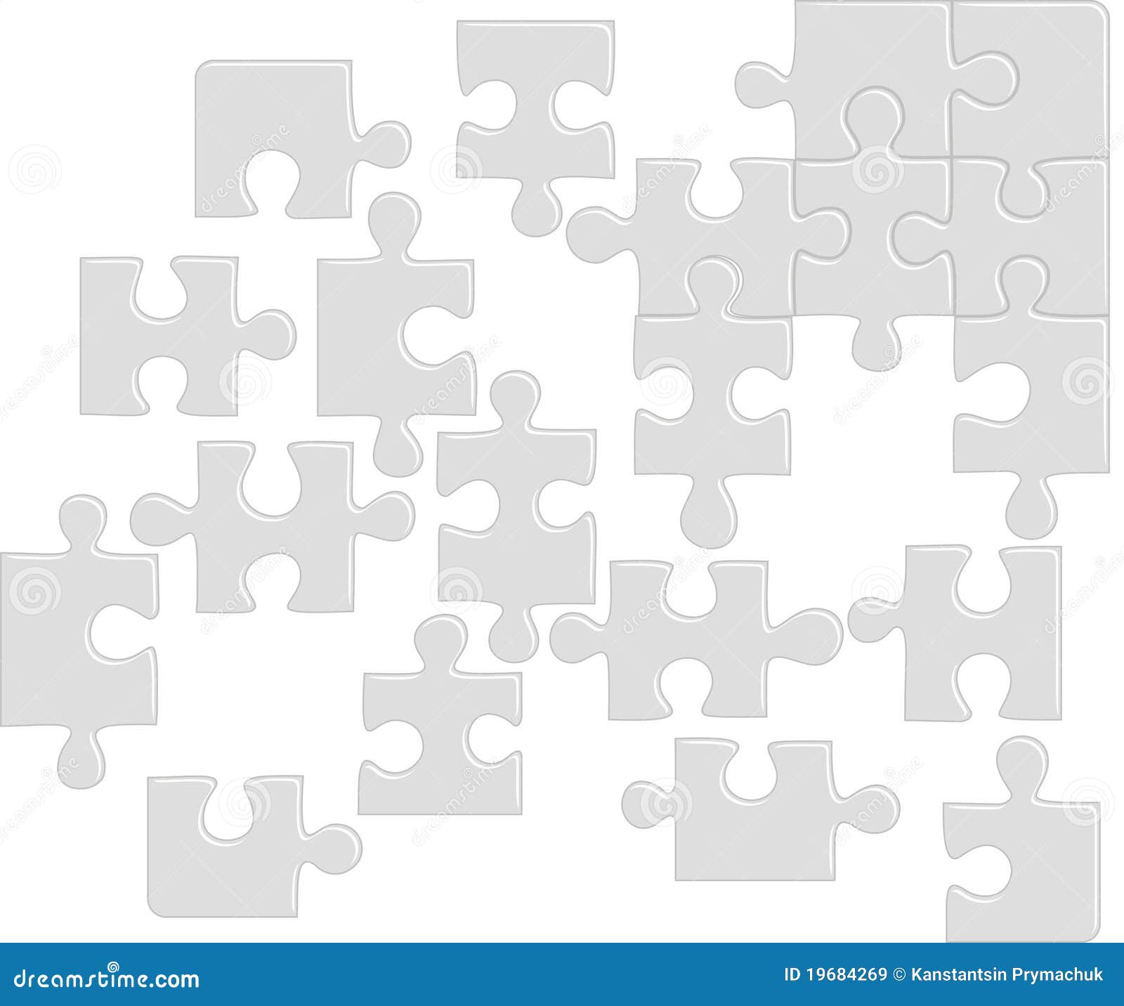 Puzzle pattern stock illustration. Illustration of skill - 19684269