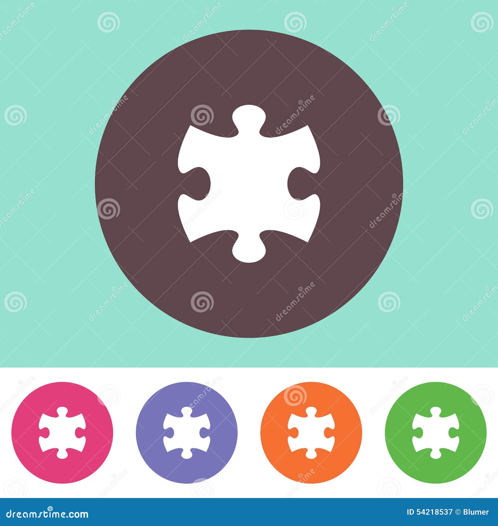Puzzle Icon Vector, Filled Flat Sign, Solid Pictogram Isolated On White ...