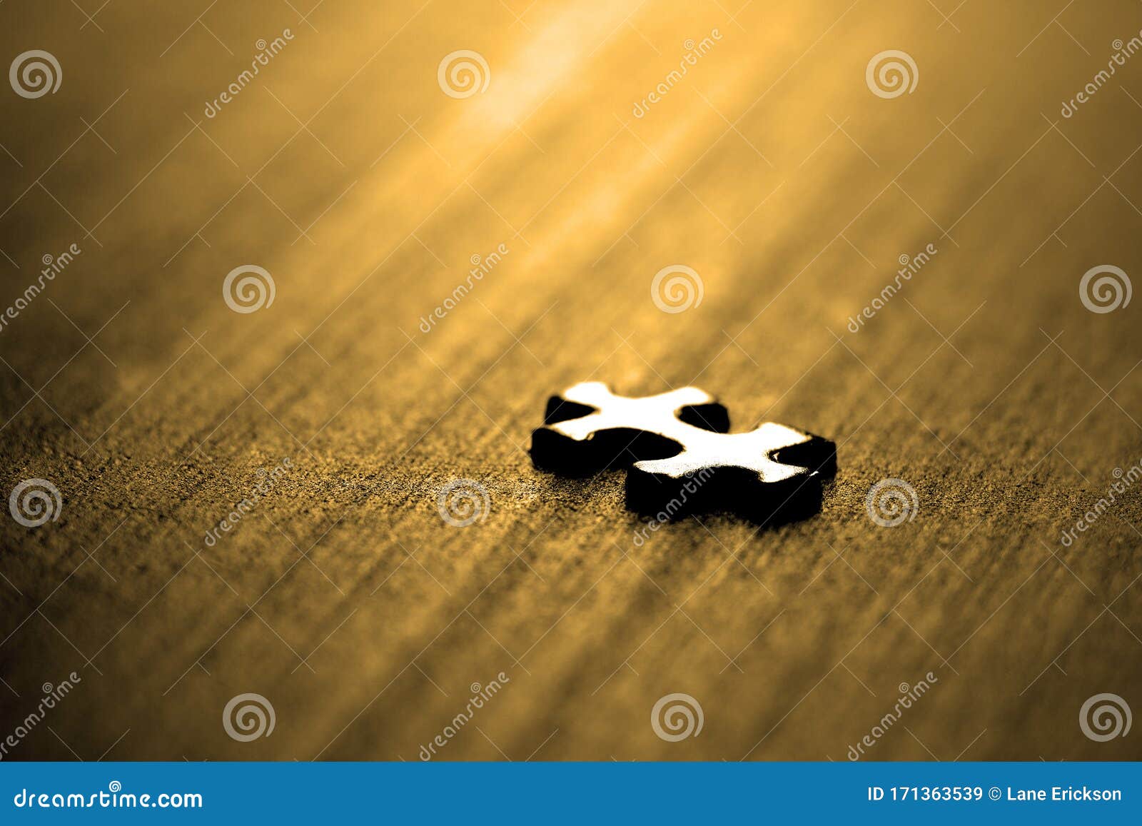 Puzzle Piece Solving Jigsaw Game for Fun and Achievement Stock Image ...