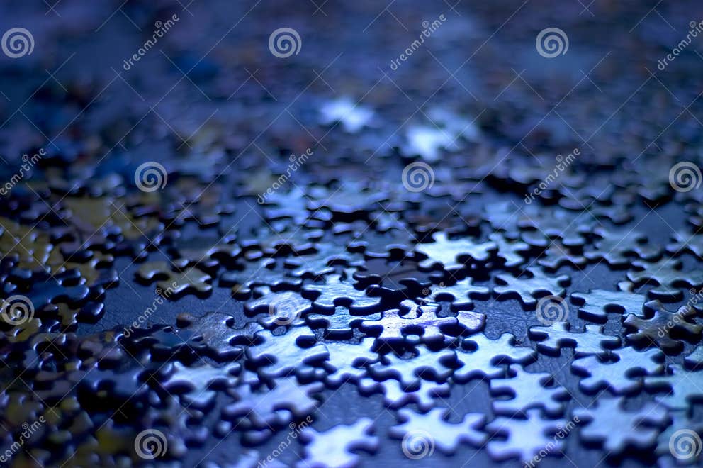Puzzle pieces stock image. Image of piece, confused, puzzles - 24299619