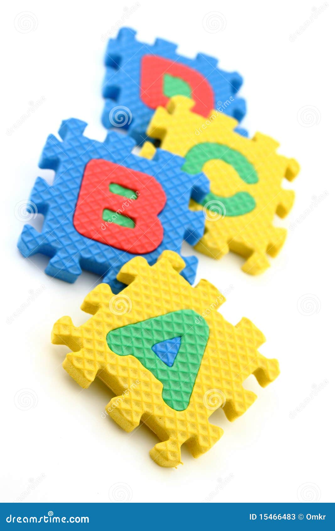 Puzzle pieces of alphabets stock illustration. Illustration of object ...
