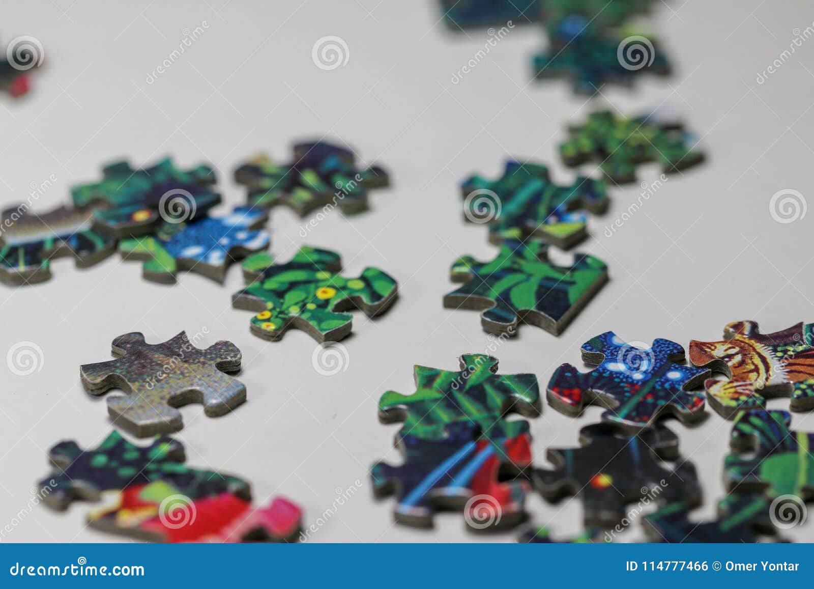 Puzzle and puzzle pieces stock photo. Image of confused - 114777466