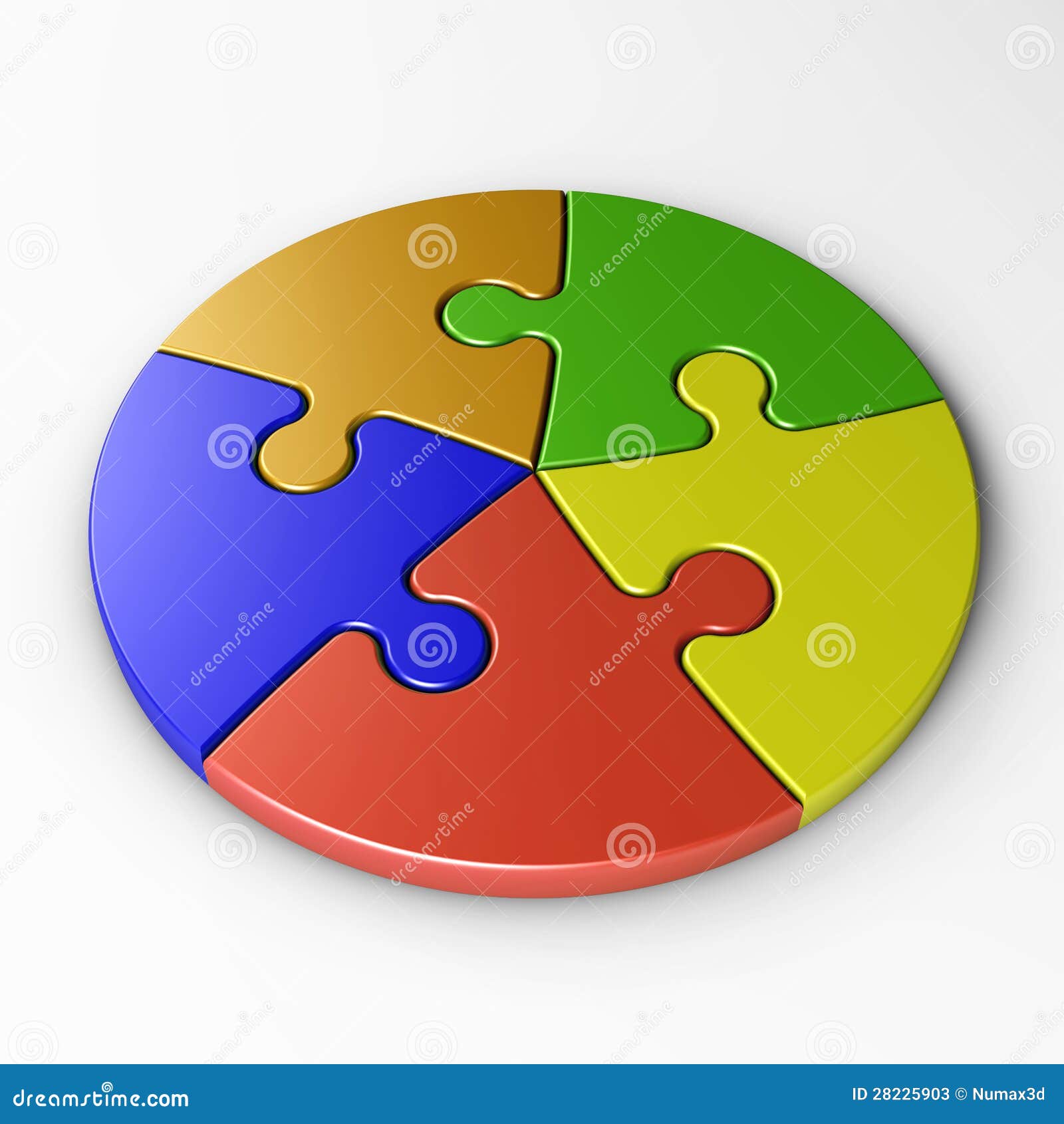 Puzzle Pieces With Clipping Path Stock Image | CartoonDealer.com #28225903