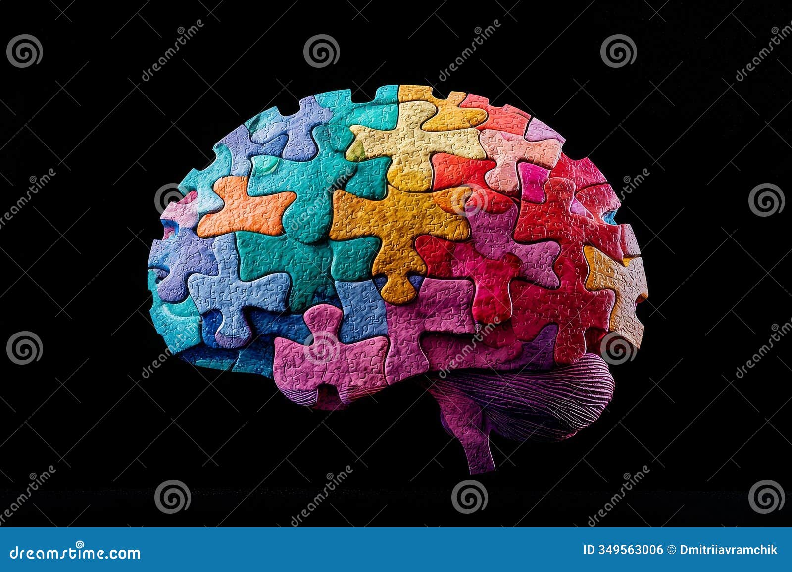 Puzzle Pieces Representing Cognitive Reasoning, Ideal for Educational ...