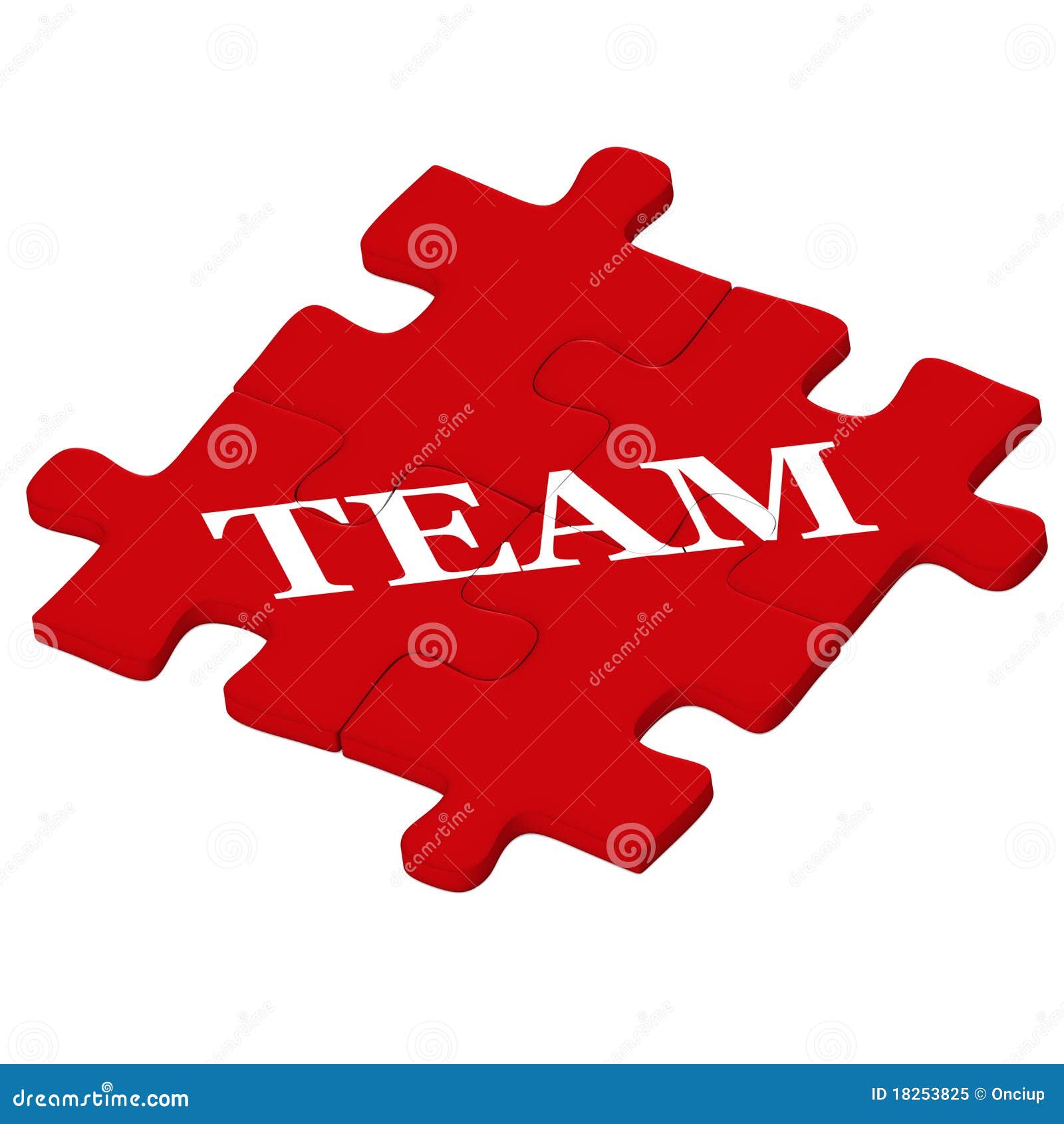 Puzzle pieces team stock illustration. Illustration of connect - 18253825