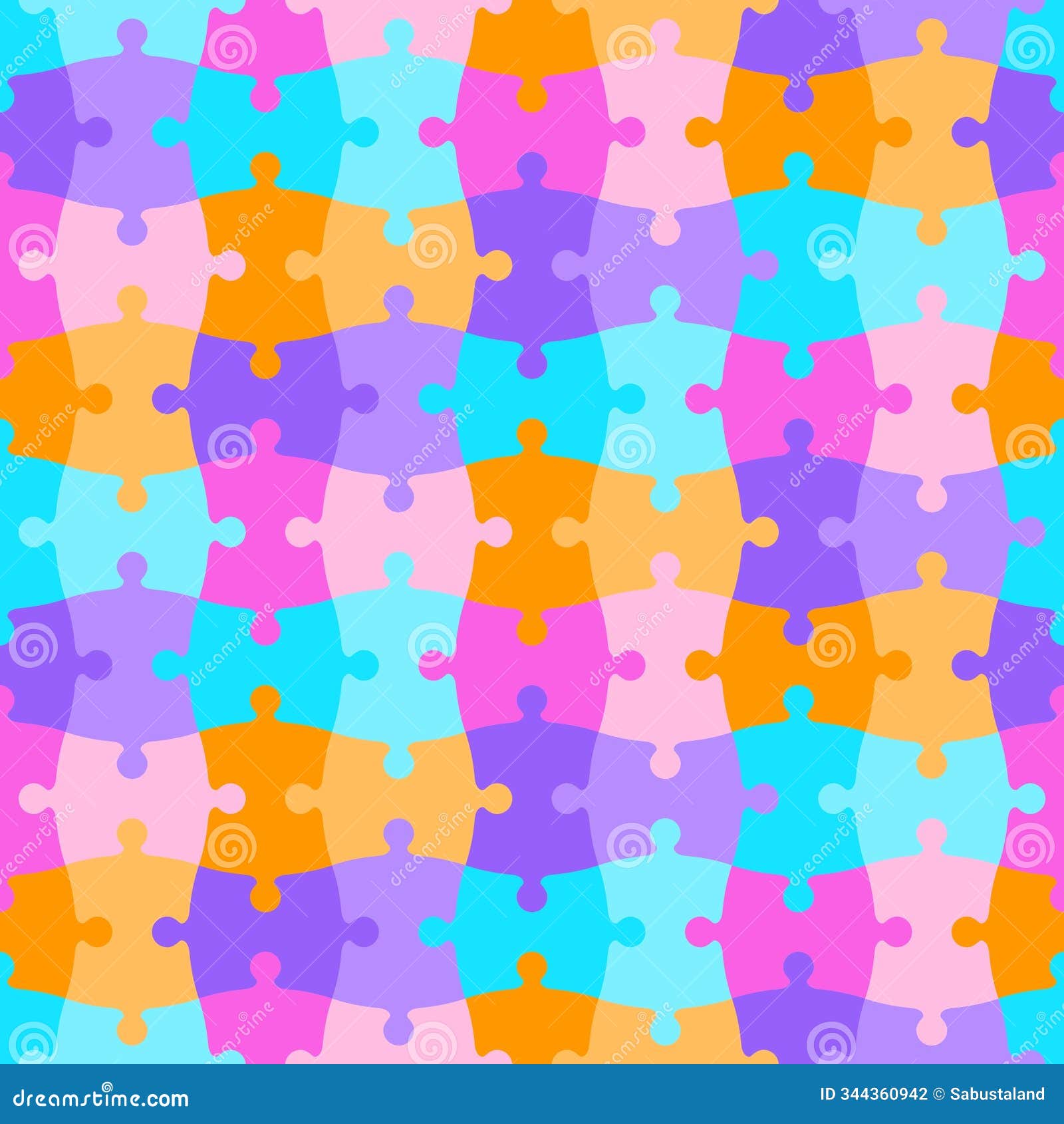 Puzzle Pieces, Puzzle Template,style Pieces,jigsaw Puzzle Paterns Stock ...