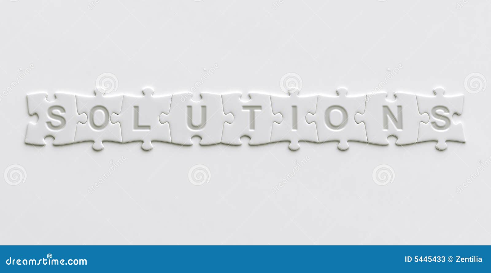 Puzzle Pieces with Text Written on Them Stock Illustration ...