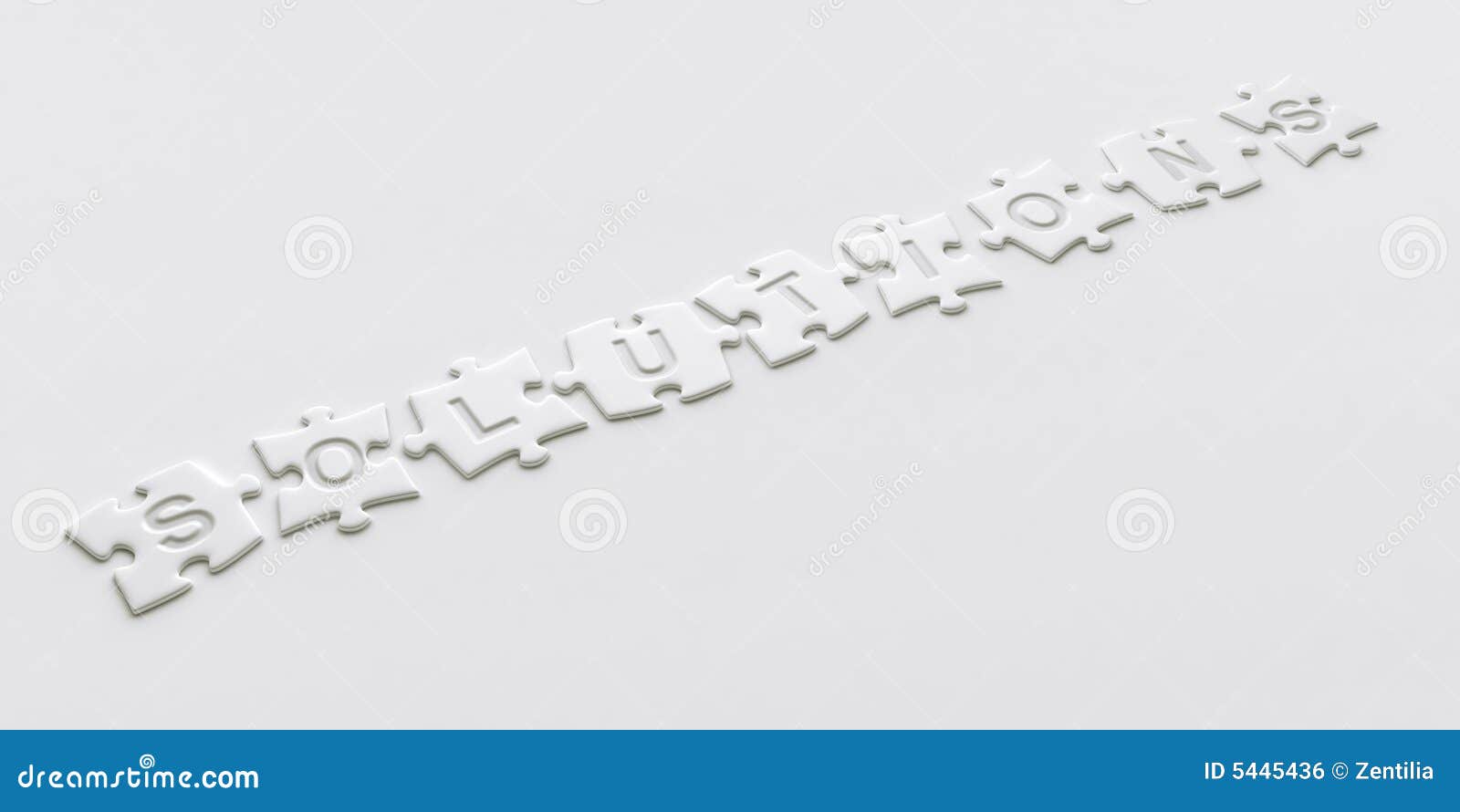 Puzzle Pieces with Text Written on Them Stock Illustration ...